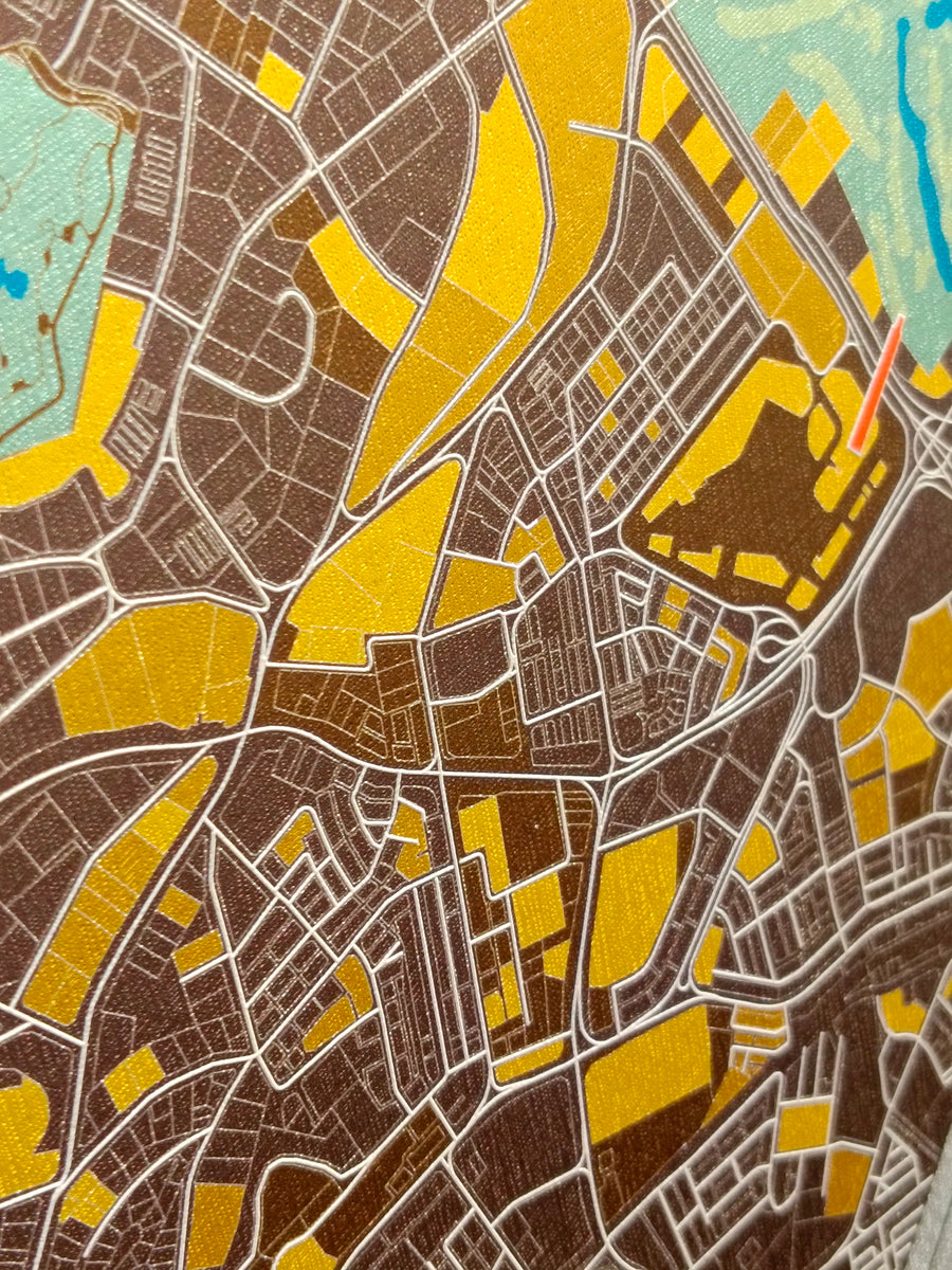 Kuala Lumpur Series - Poster (FRA-MAP100) – ARCH Collection