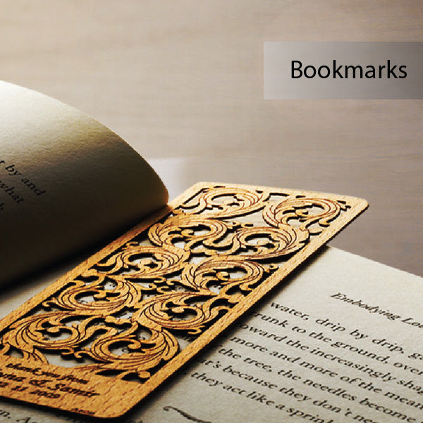 Custom Wood Veneer Bookmarks | ARCH Collection Gifts Malaysia