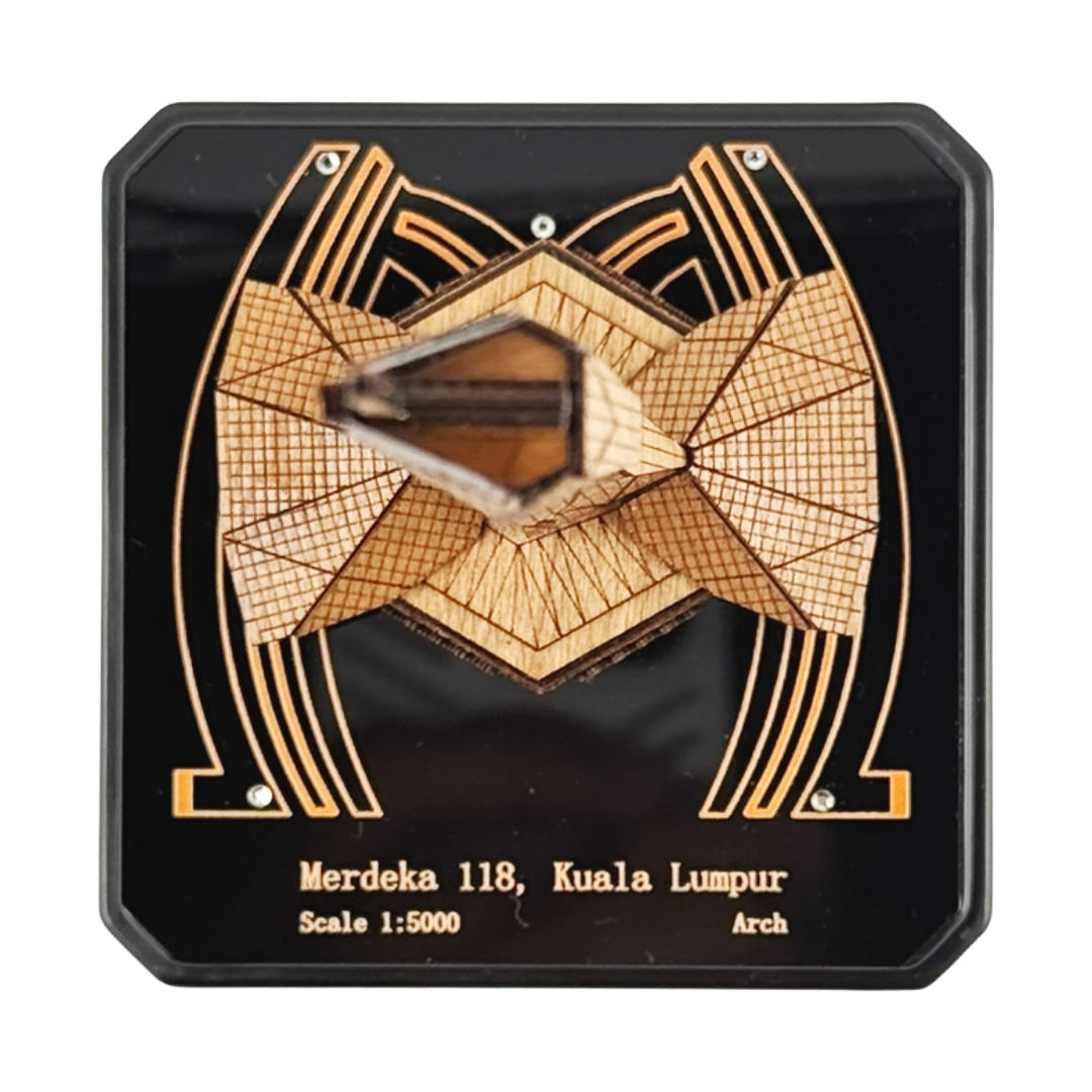 3-D Miniatures - Merdeka 118, Kuala lumpur – ARCH Collection