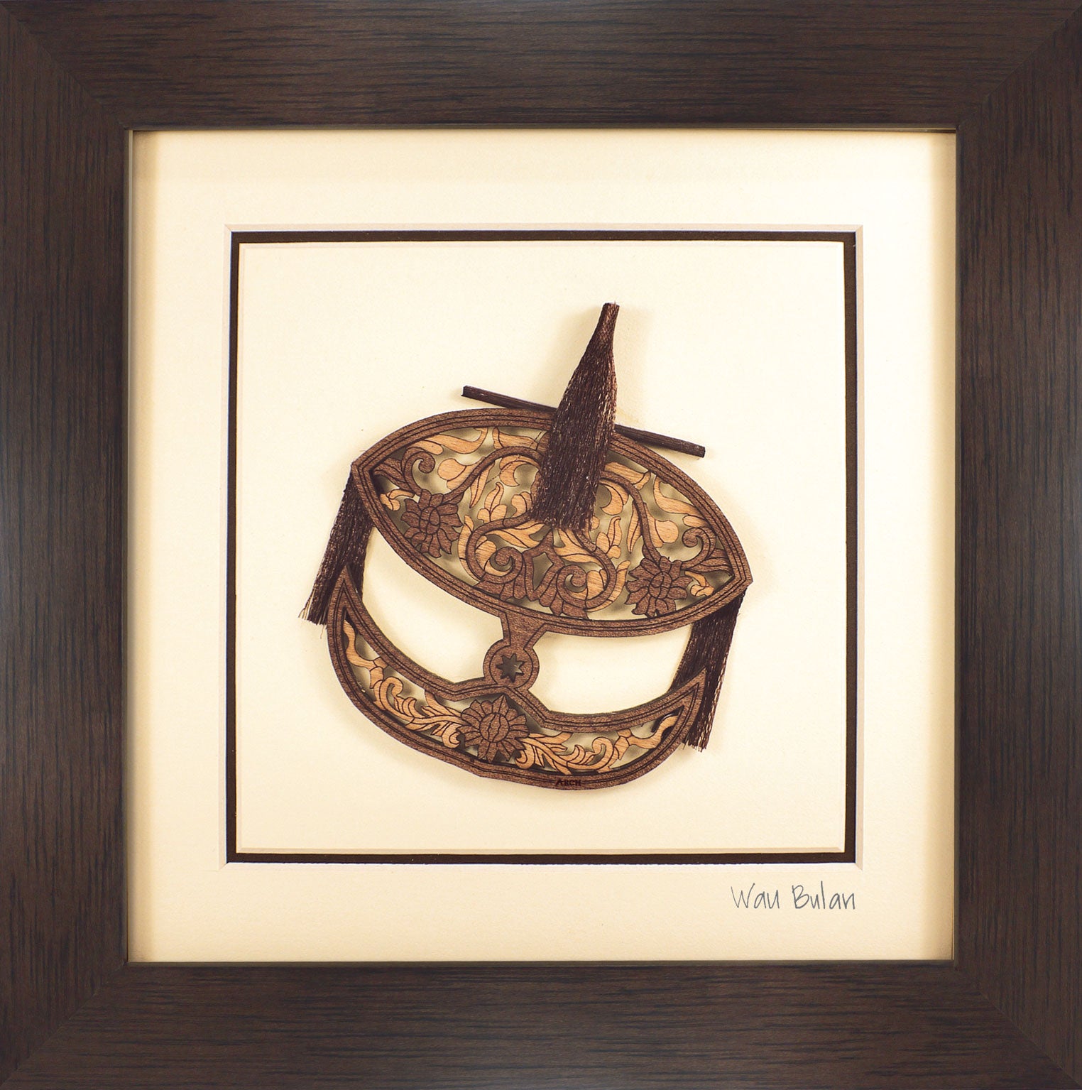 2-D Art Pieces Wau Bulan (Mini A) – ARCH Collection